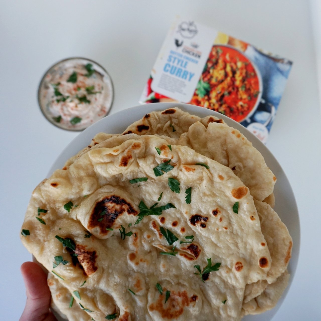 Vegan Naan Bread & Coconut Raita – Harmless Food Co